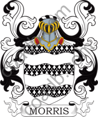 Morris Family Crest, Coat of Arms and Name History