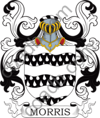 Morris Family Crest, Coat of Arms and Name History