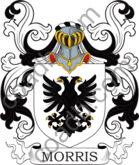 Morris Family Crest, Coat of Arms and Name History