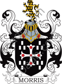 Morris Family Crest, Coat of Arms and Name History