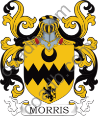 Morris Family Crest, Coat of Arms and Name History