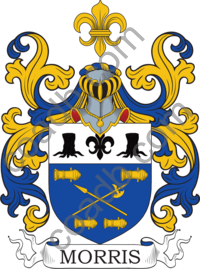 Morris Family Crest, Coat of Arms and Name History
