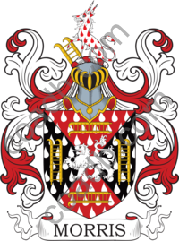 Morris Family Crest, Coat of Arms and Name History