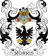 Morris Family Crest, Coat of Arms and Name History