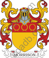 Morrison Family Crest, Coat of Arms and Name History