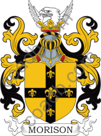 Morrison Family Crest, Coat of Arms and Name History