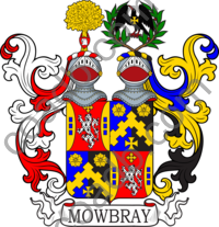 Mowbray Family Crest, Coat of Arms and Name History