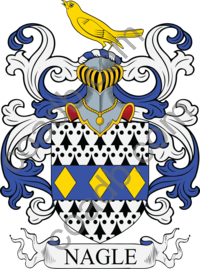 Nagle Family Crest, Coat of Arms and Name History