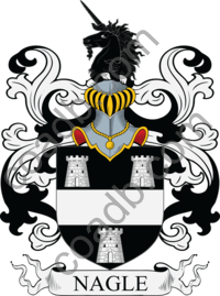 Nagle Family Crest, Coat of Arms and Name History