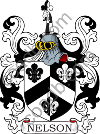 Nelson Family Crest, Coat of Arms and Name History