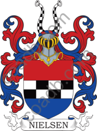 Nielsen Family Crest, Coat of Arms and Name History