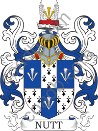 Nutt Family Crest, Coat of Arms and Name History