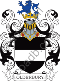 Olderbury Family Crest, Coat of Arms and Name History