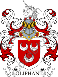 Oliphant Family Crest, Coat of Arms and Name History
