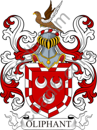 Oliphant Family Crest, Coat of Arms and Name History