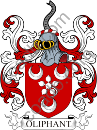 Oliphant Family Crest, Coat of Arms and Name History
