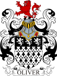 Oliver Family Crest, Coat of Arms and Name History