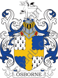 Osborn Family Crest, Coat of Arms and Name History