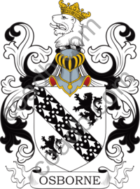 Osborn Family Crest, Coat of Arms and Name History