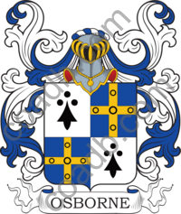 Osborn Family Crest, Coat of Arms and Name History