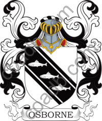 Osborn Family Crest, Coat of Arms and Name History
