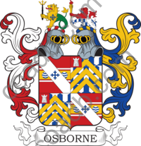 Osborn Family Crest, Coat of Arms and Name History
