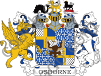 Osborn Family Crest, Coat of Arms and Name History