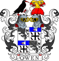 Owen Family Crest, Coat of Arms and Name History