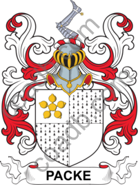 Pack Family Crest, Coat of Arms and Name History
