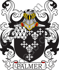 Palmer Family Crest, Coat of Arms and Name History