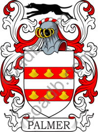 Palmer Family Crest, Coat of Arms and Name History