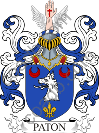 Paton Family Crest, Coat of Arms and Name History