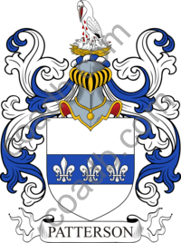 Patterson Family Crest, Coat of Arms and Name History