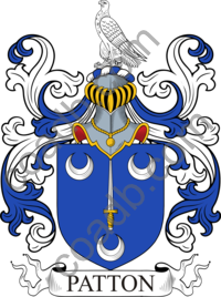 Patton Family Crest, Coat of Arms and Name History