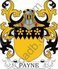 Payne Family Crest, Coat of Arms and Name History