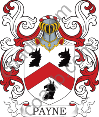 Payne Family Crest, Coat of Arms and Name History