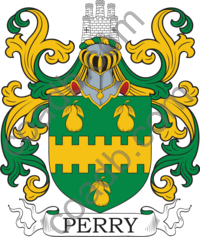 Perry Family Crest, Coat of Arms and Name History