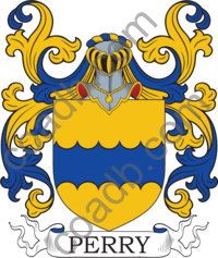 Perry Family Crest, Coat of Arms and Name History