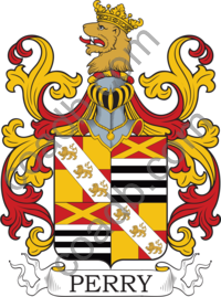 Perry Family Crest, Coat of Arms and Name History