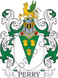 Perry Family Crest, Coat of Arms and Name History