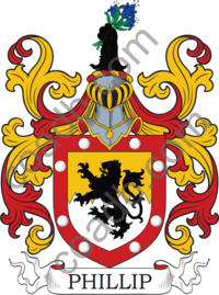 Phillips Family Crest, Coat of Arms and Name History