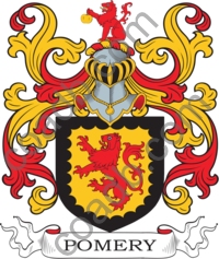 Pomeroy Family Crest, Coat of Arms and Name History
