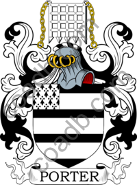 Porter Family Crest, Coat of Arms and Name History