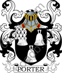 Porter Family Crest, Coat of Arms and Name History