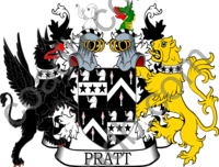 Pratt Family Crest, Coat of Arms and Name History