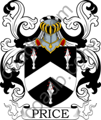 Price Family Crest, Coat of Arms and Name History