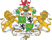 Primrose Family Crest, Coat of Arms and Name History