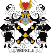 Pringle Family Crest, Coat of Arms and Name History