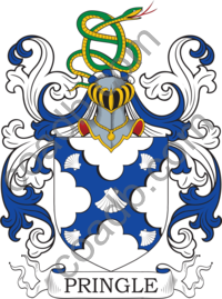 Pringle Family Crest, Coat of Arms and Name History