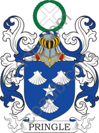 Pringle Family Crest, Coat of Arms and Name History